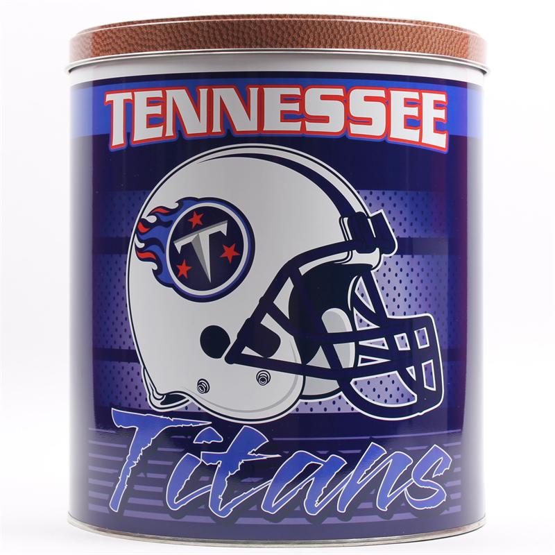 Tennessee Titans 3.5-Gallon Popcorn Tin | Gourmet Gift – Popcorn Fix